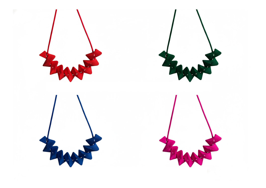 Colourful Helix Statement Pendant - by Lynne MacLachlan Studio – Lynne ...